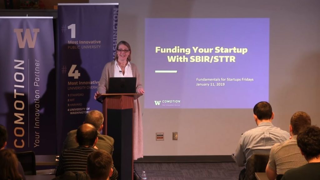 Fundamentals for Startups: Funding your startup with SBIR/STTRs - CoMotion