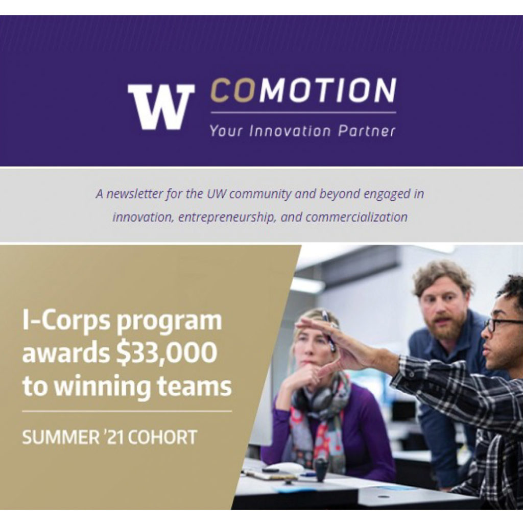 CoMotion Newsletter | October 2021 - CoMotion