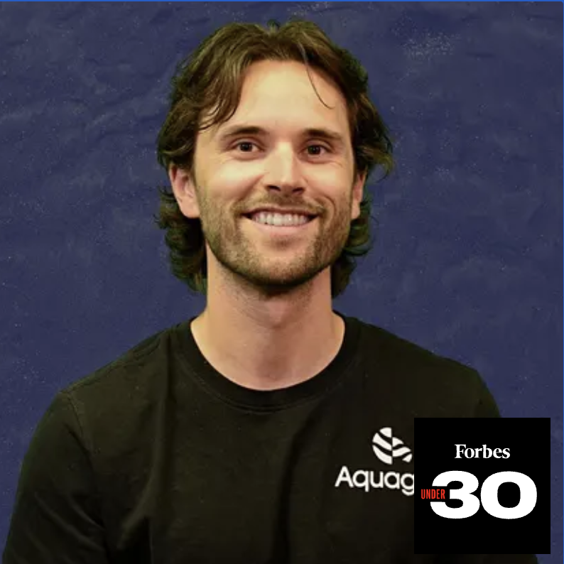 Brian Pinkard, Cofounder, Aquagga - Forbes 30 under 30, Engergy 2024 - CoMotion