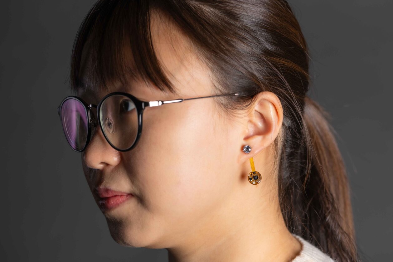 New jewel in wearable tech: UW researchers create smart earring to ...